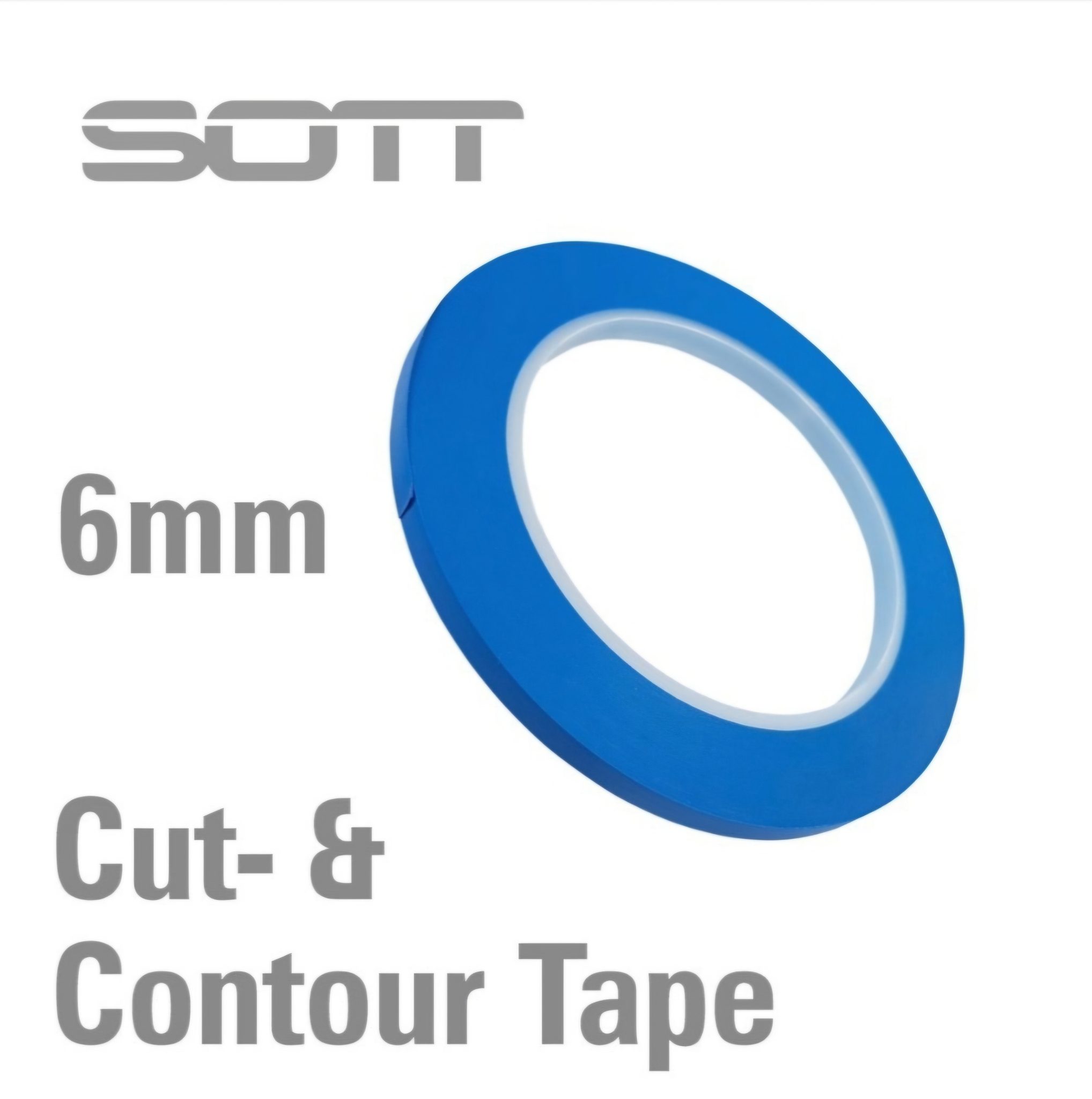 ,SOTT CUT AND CONTOUR TAPE 6mm x 55m – Xtreme